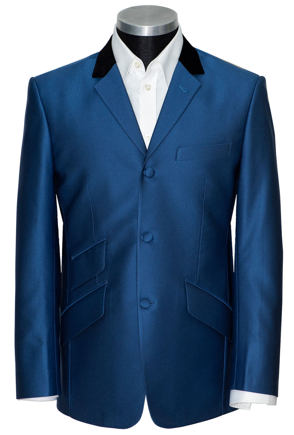 Original skinhead 1960s royal blue tonic jacket – ModFashion GS