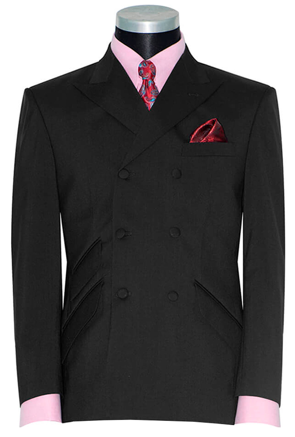 The Kinks Black Double Breasted Mod Blazer | 1960's Retro Mod Clothing ...
