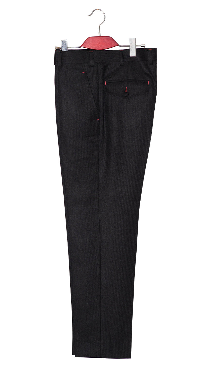 Essential Mohair Black Tailored Mod Trouser | 1960's Retro Mod Clothing ...