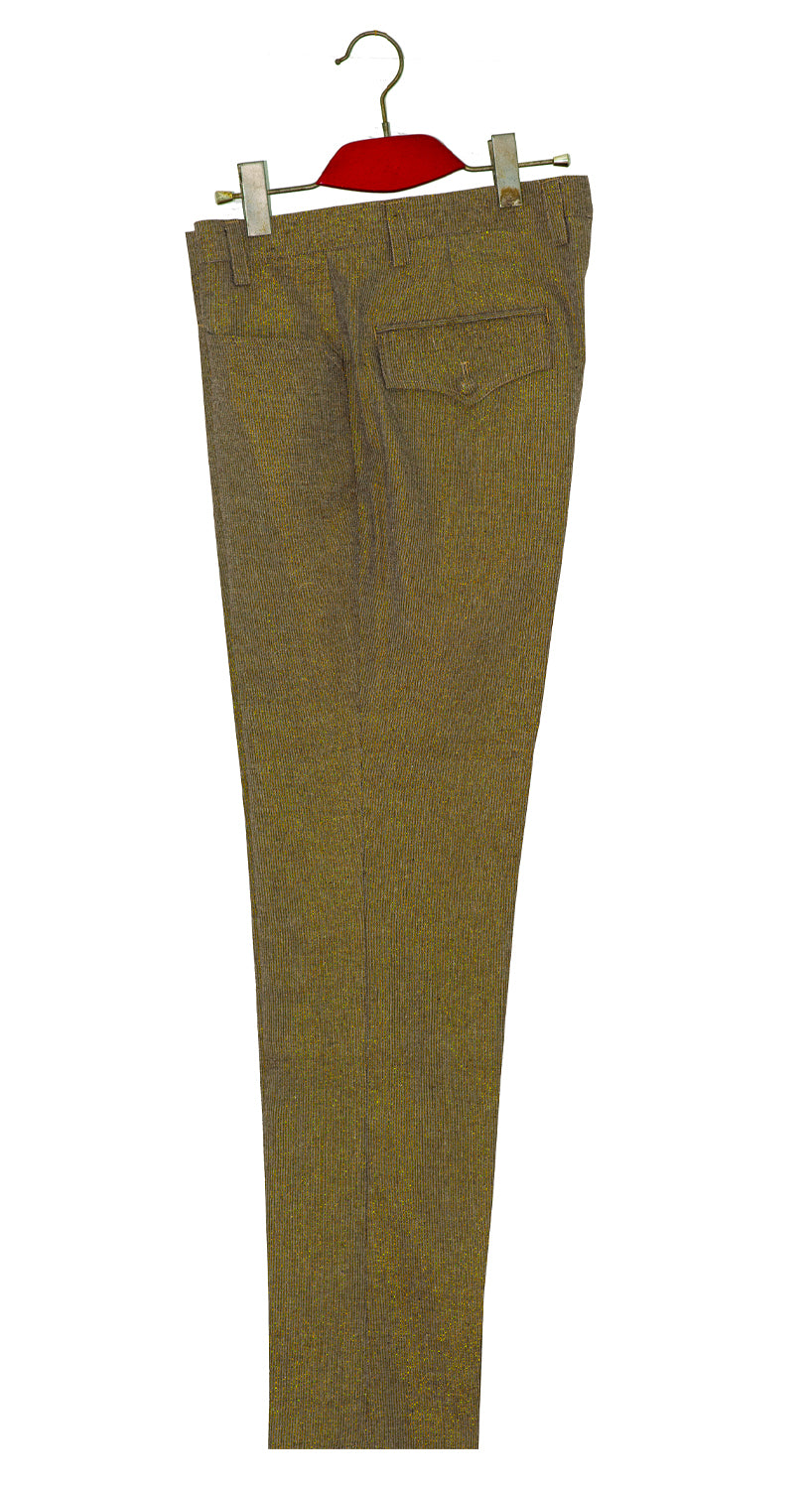 Gold Linen 4 Button 2 Tone Mod Trouser | Mod Clothing | ModFashionGS ...