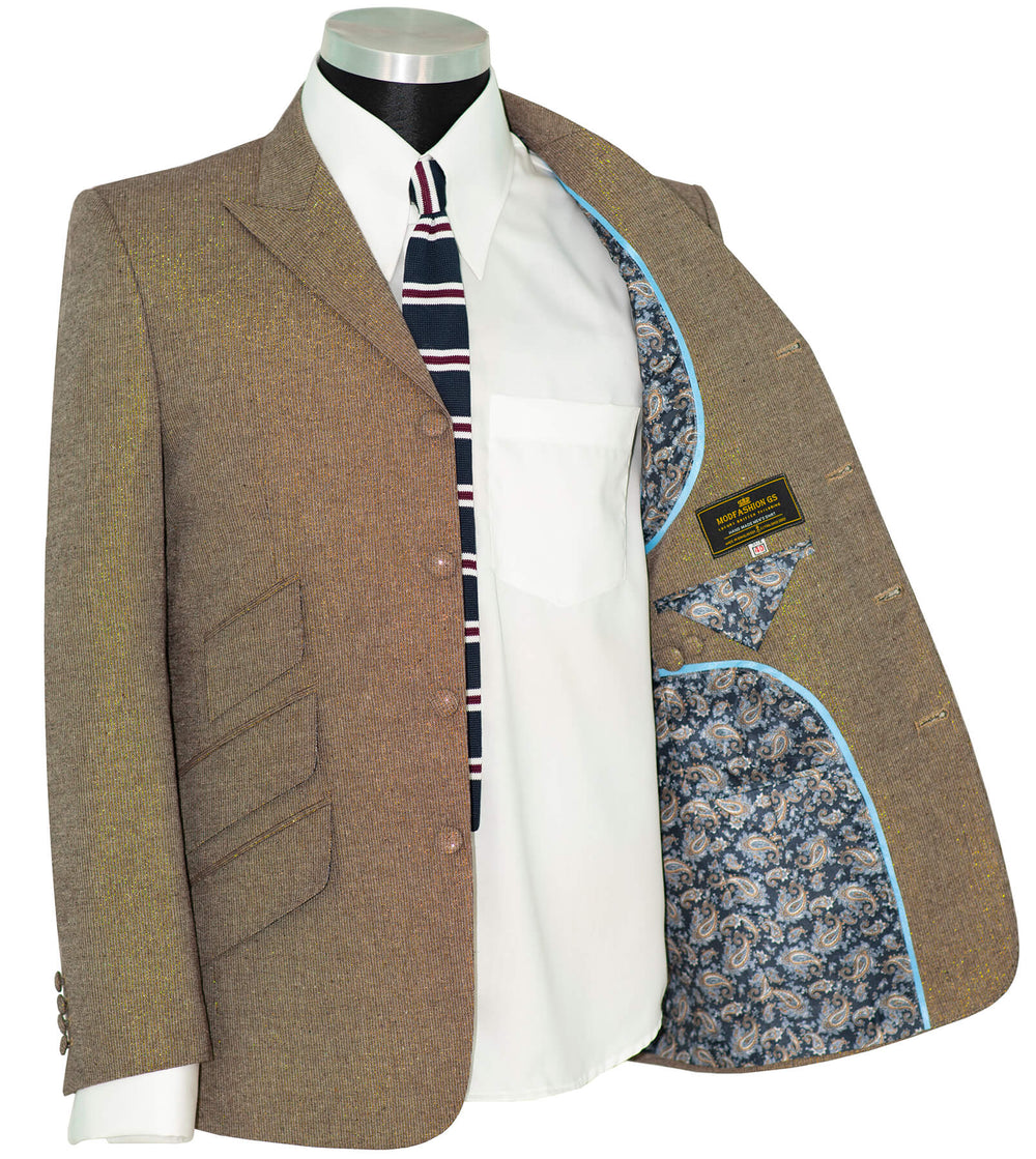 Men's Two Tone Suits | Mod style 3 button two tone suit for men ...