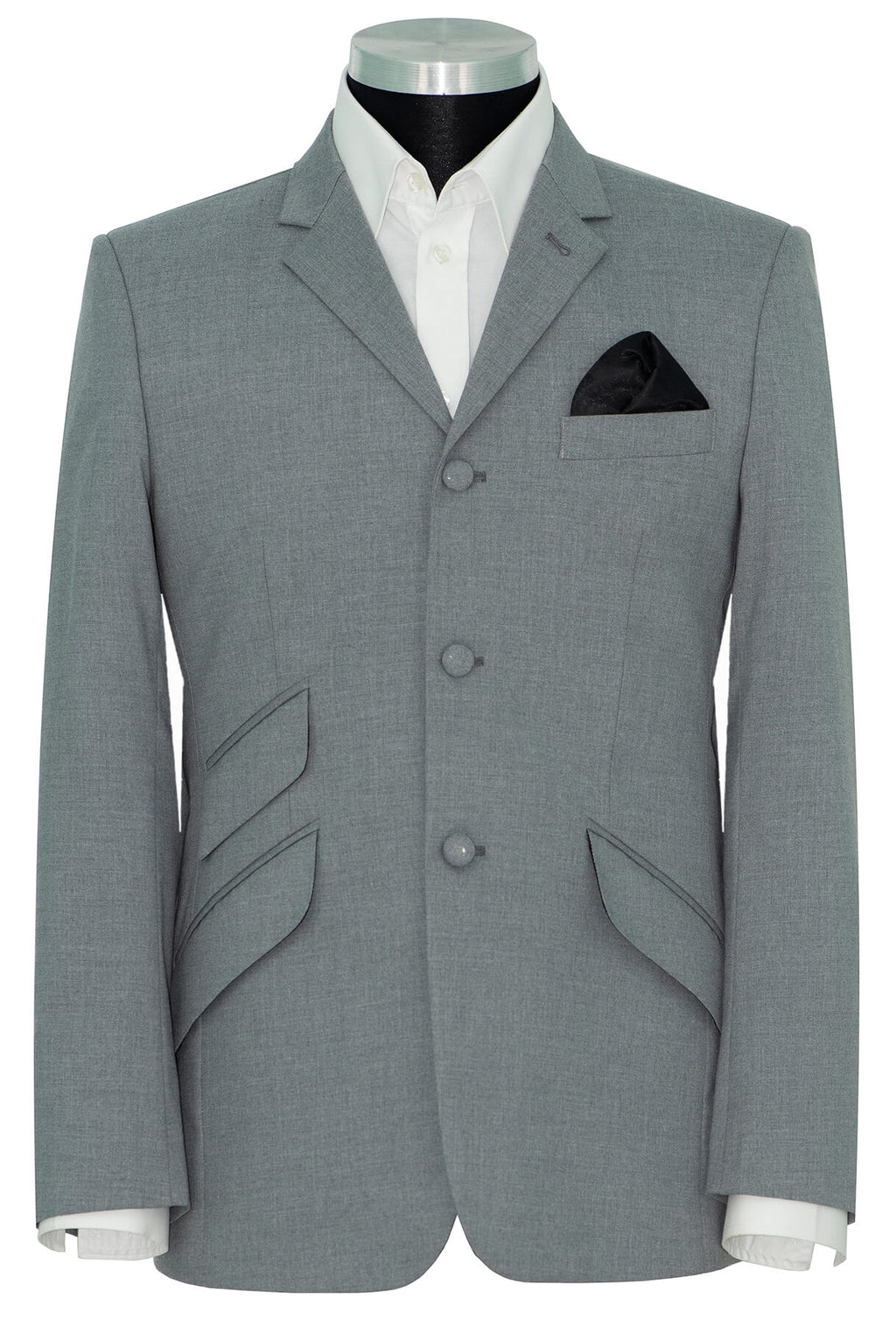 Ronnie Wood Light Grey Men's Mod Blazer | 1960's Retro Mod Clothing ...