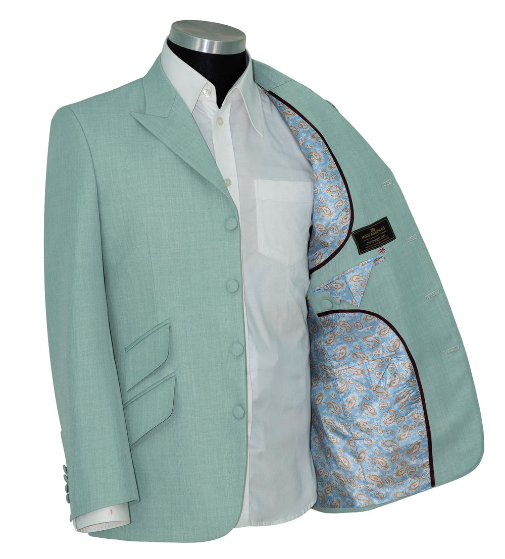 4 Button Mod Suit | 1960's Mod Style Men's 4 Button Suit | ModFashion GS