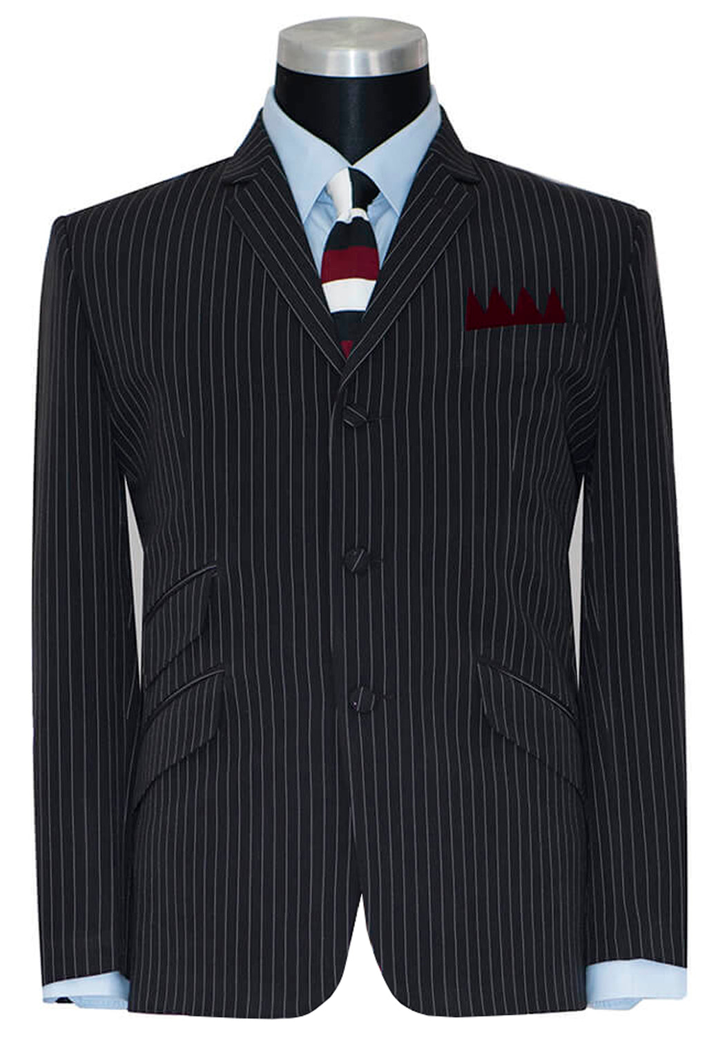 Zak Starkey Pinstripe Mod Blazer | 1960's Retro Mod Clothing ...