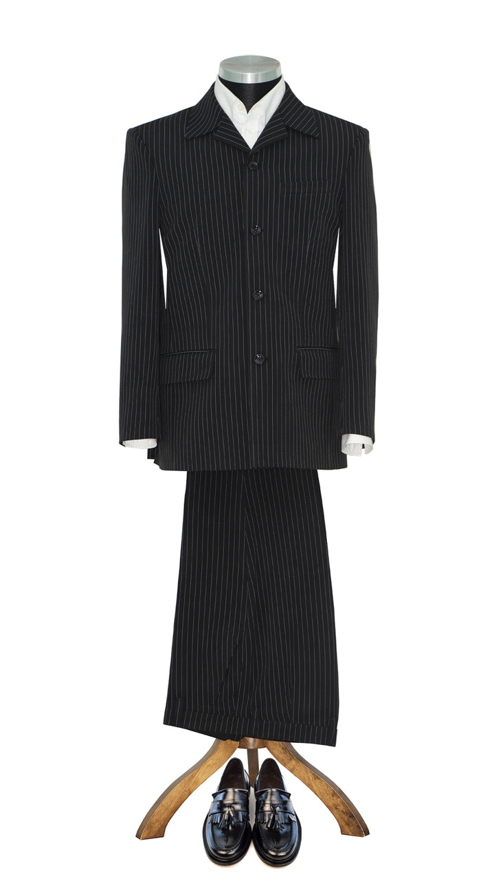 Men's Pinstripe Suits | 60's style slim fit narrow lapel pinstripe suit ...