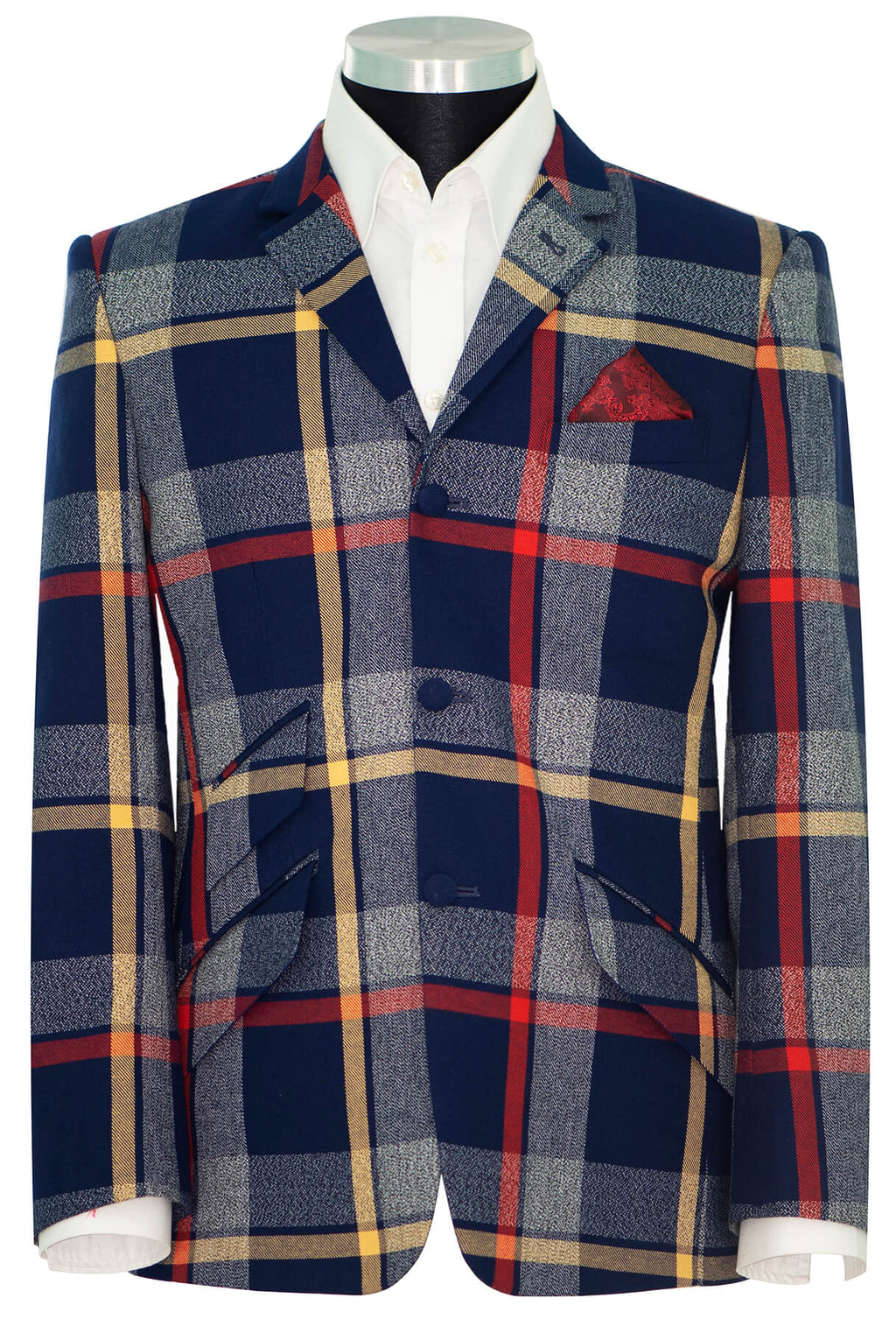 Steve Marriott Tweed Vintage Check Mod Blazer | 1960's Retro Mod ...